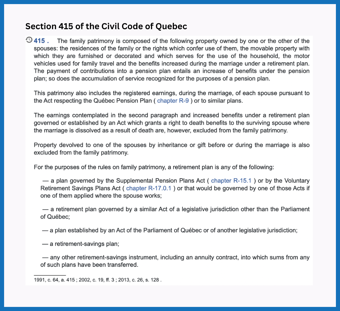 Family Patrimony in Quebec (2026): Complete Divorce Guide